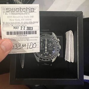 Omega | Accessories | Authentic Mission To The Moon Black Omega X ...